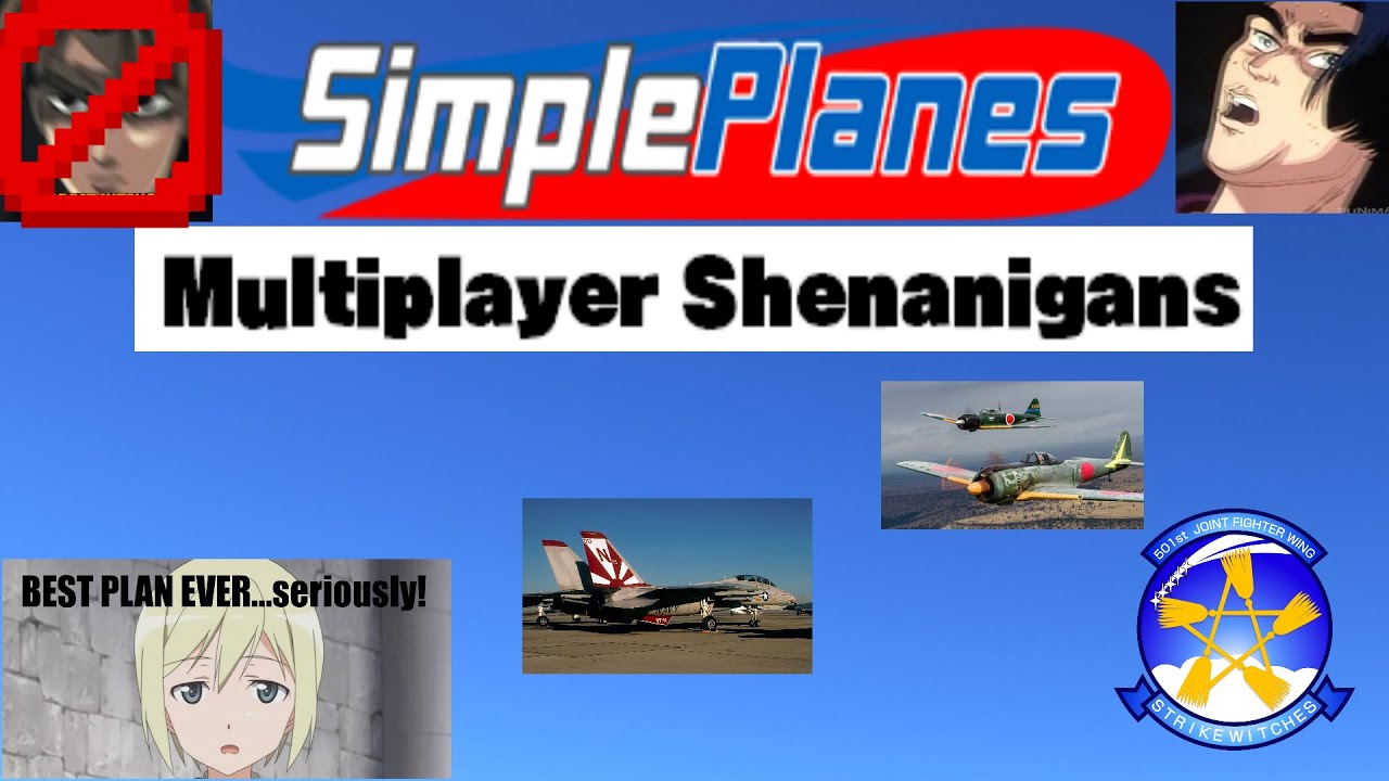 SimplePlanes Multiplayer Shenanigans