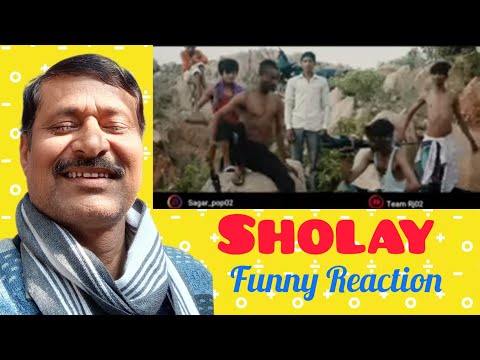 शोले 😂| sagar pop new comedy video |sagar pop new funny Reaction Sholay |sagar |sagar pop