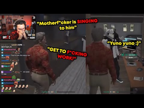 Ray_C reacts to how Lang treats everyone vs how he treats YUNO | GTA V RP NoPixel 4.0