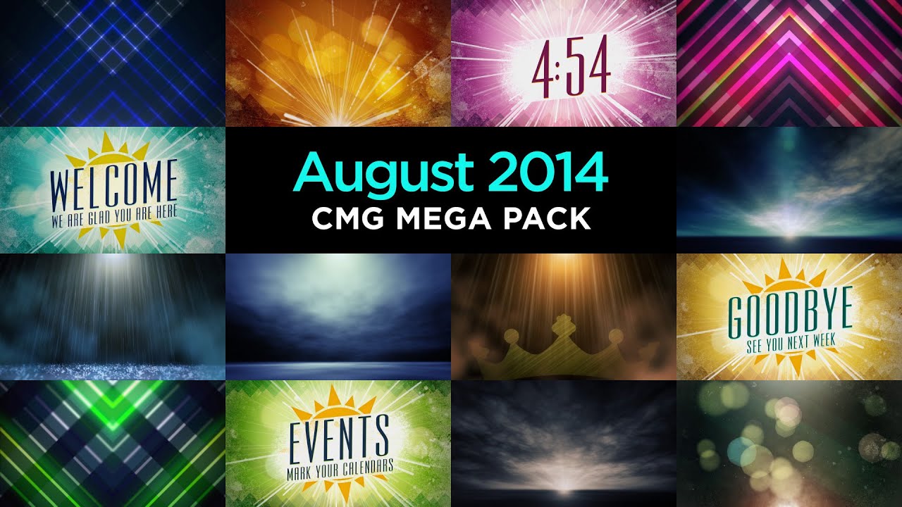 August 2014 CMG Mega Pack