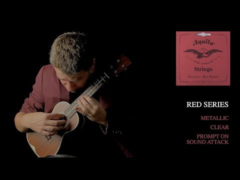 Red Series Set _ Ukulele Strings _ Aquila Corde Armoniche