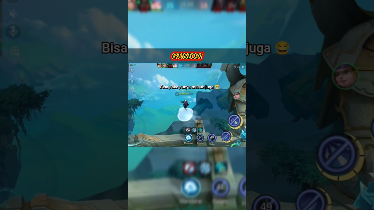 Flying Nimbus (Awan kinton) #mobilelegends #mlbb #gusion