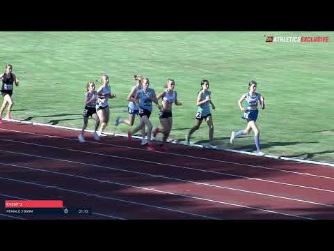 VMC 21.12.2023. Women 800m J race
