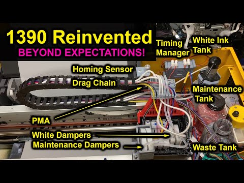 MODIFY Your Epson 1390 Into a POWERHOUSE DTF Printer!