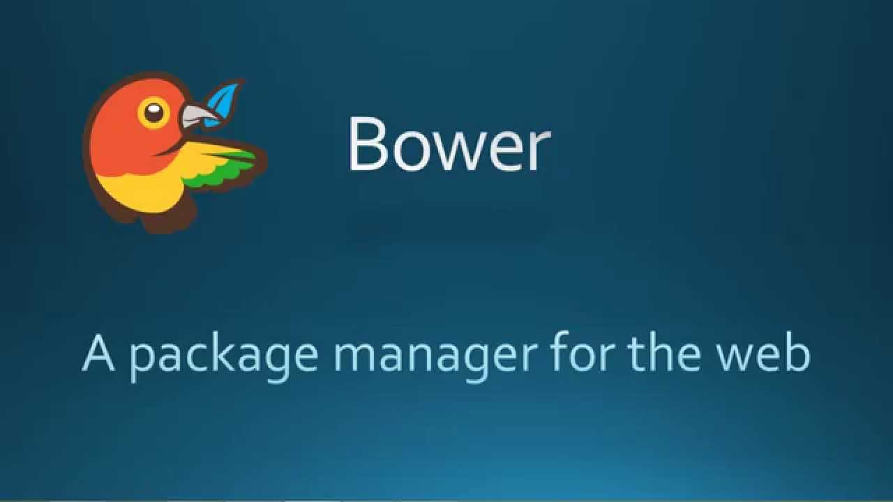 Learn and Install Bower - A Package Manager for the Web - Part 1
