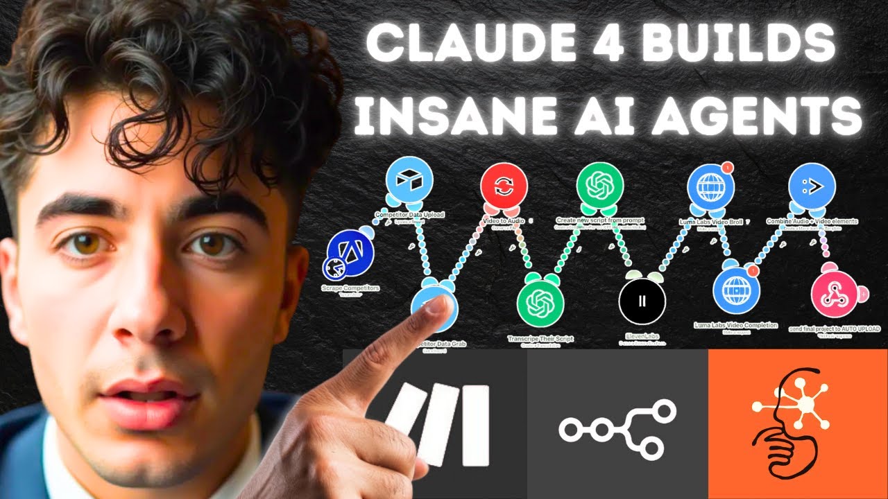 Building AI Agents 1000x Faster with Claude 4 in Make/N8N | Galaxy.ai
