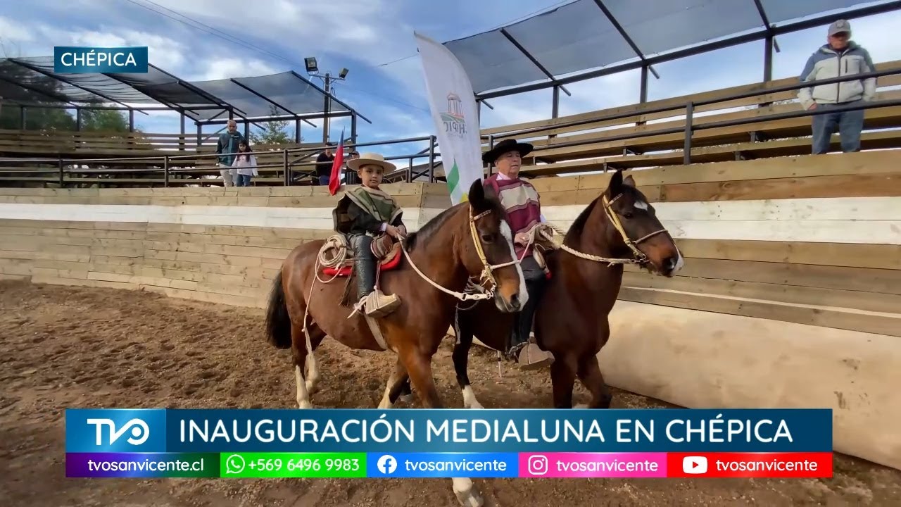 Chépica inaugura nueva medialuna en Auquinco con enfoque comunitario | TVO