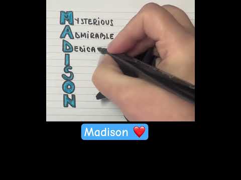 Meaning of the name MADISON #name #meaning #madison
