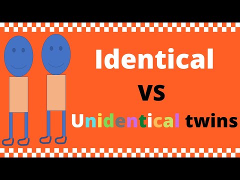 Identical VS Unidentical twins