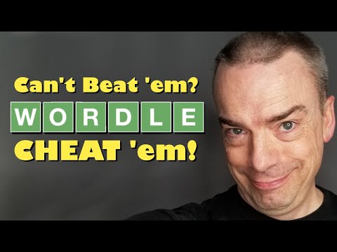 How to beat WORDLE! (HINT: You CHEAT!)