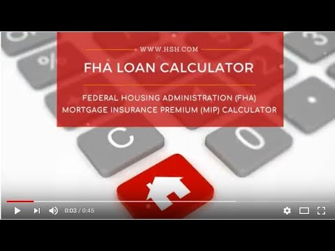 FHA Mortgage Calculator