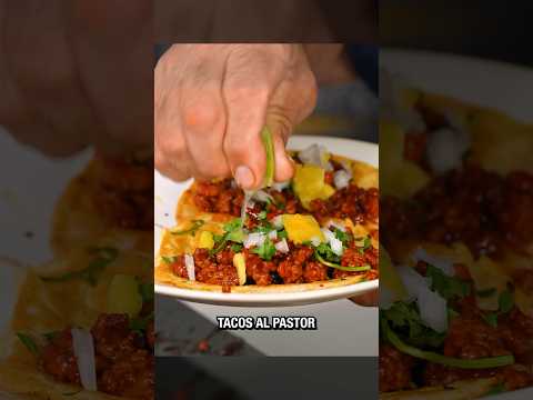 Tacos Al Pastor 🔥 My FAST and EASY Ground Pork Method and Adobo Recipe