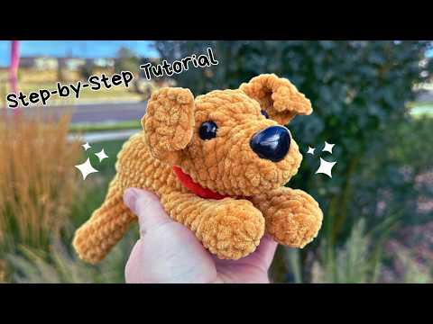 No-Sew Dog Crochet Pattern (Step-by-Step Tutorial)