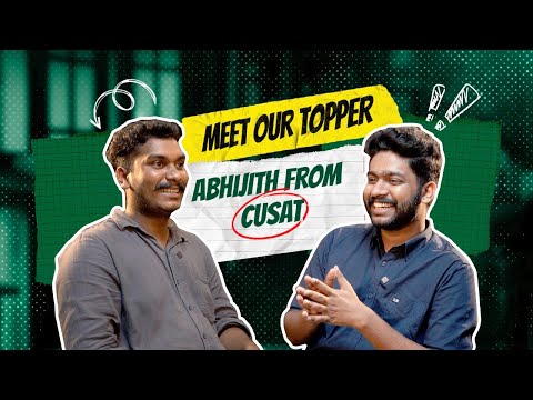 CUSAT CAT Topper Interview | Abhijith | CUSAT | Meet Our Topper | Malayalam