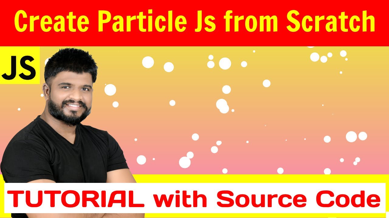 Ep54 Javascript Project - Create Particle JS effect from scratch