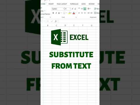 Excel Easy Tip🔥The SUBSTITUTE function in Excel #shorts #viral #short #exceltips #substitute