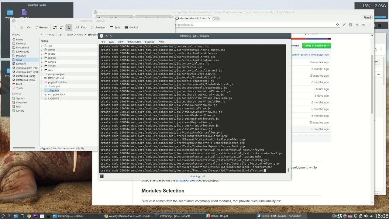 Install Drupal 8 Sitecat in 7 minutes