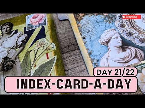 Index-Card-A-Day 21/22 #icad 2025 - Using up bits!