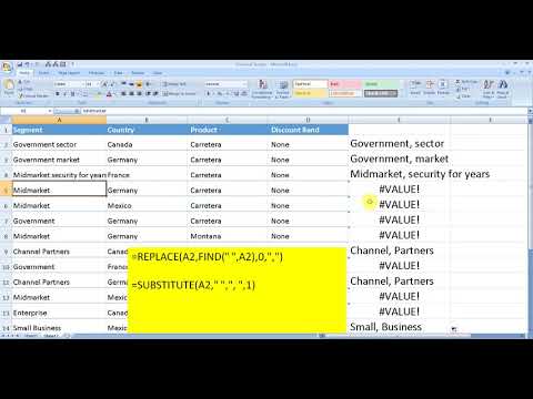 How To Add Comma After First Word In Each Excel Cell Learn Excel Tips and Tricks