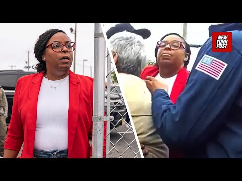 Democratic rep LaMonica McIver charged over Newark ICE confrontation