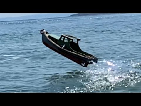 RC Lobster Boat