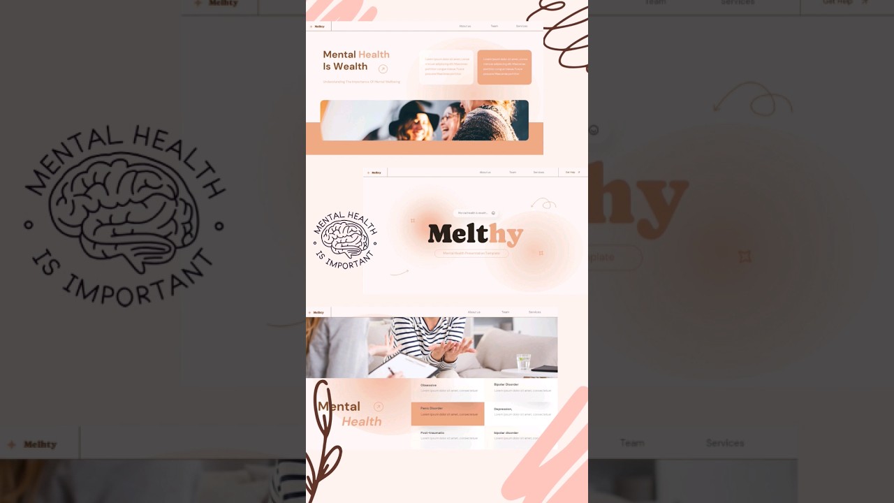 Mental Health Presentation Template