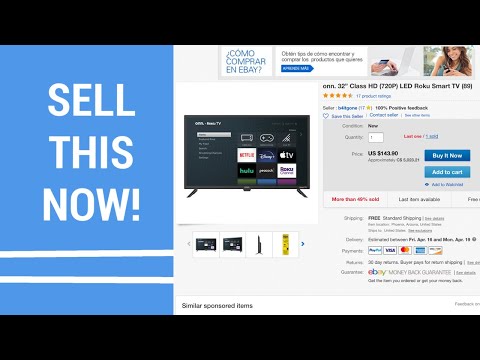 Sell This TV Now on Facebook Marketplace
