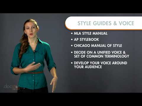 Creating A Style Guide & Voice - Business Writing & Grammar