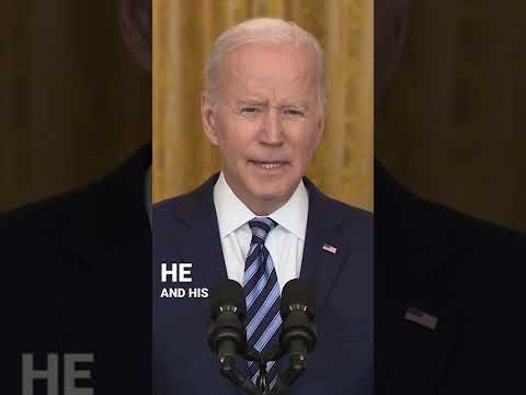 Biden to impose wider sanctions on Russia #Shorts