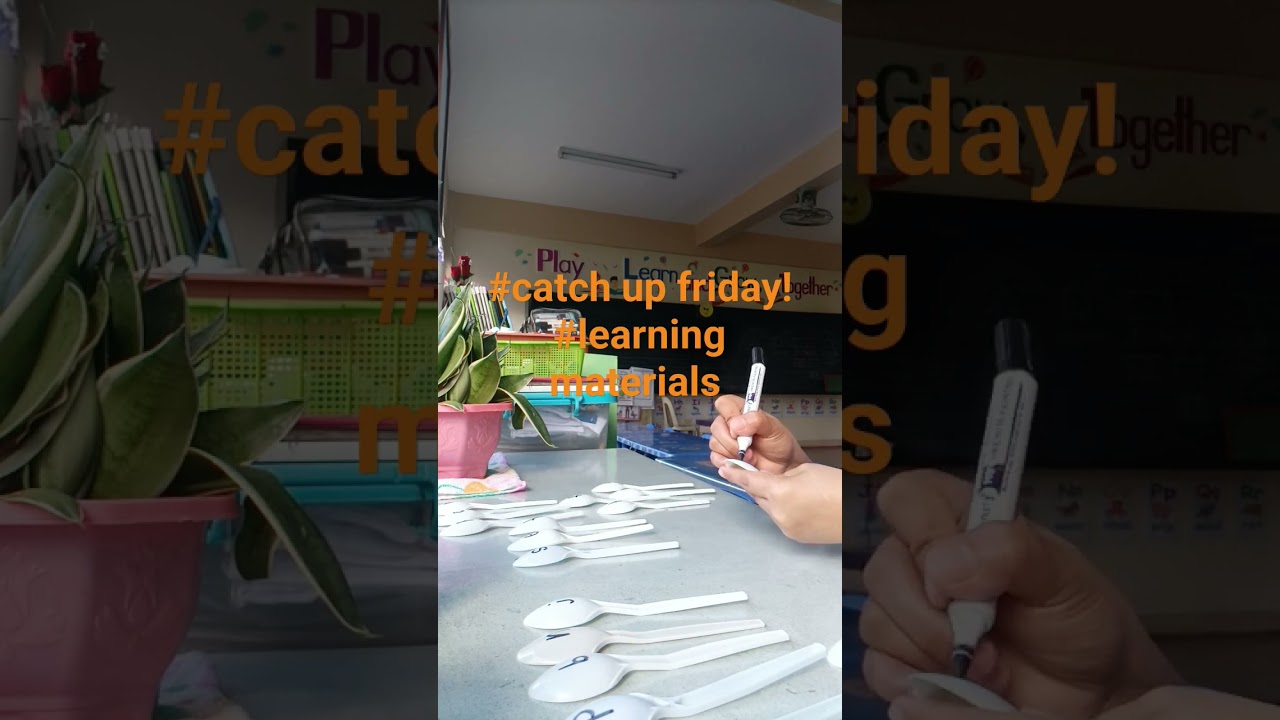Catch up Friday learning materials