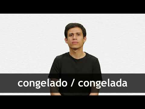 English Translation of “CONGELADO” | Collins Spanish-English Dictionary
