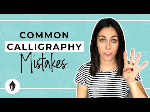 Common Calligraphy Mistakes and How to Fix Them Video Lecture - Class 6
