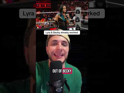 Why Lyra & Becky is working #lyravalkyria #beckylynch #wwe #mondaynightraw #wwebacklash