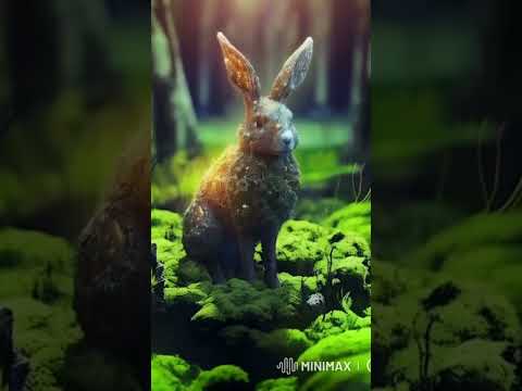 real rabbit #animation #cartoon #animals #cute #funny #ai #rabbit #animalrescue