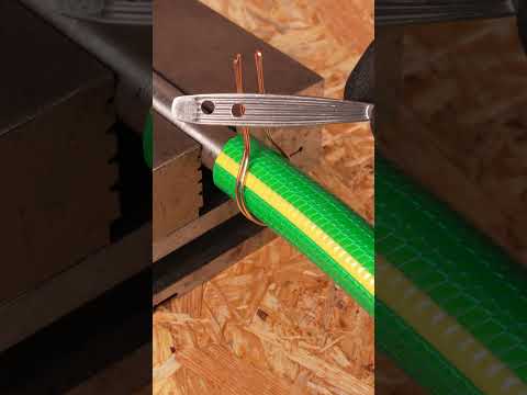 Hose Clamp With a Teaspoon And Wire! Remember This! #shorts