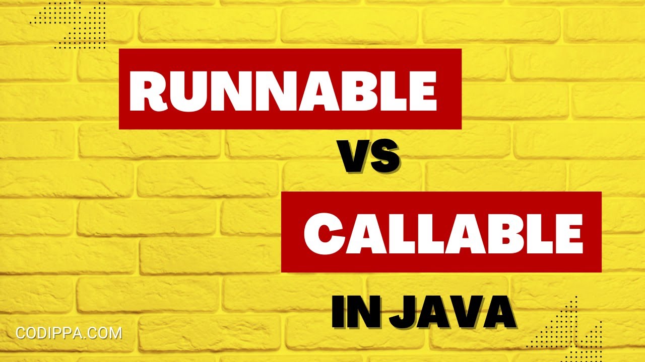 Runnable Vs Callable in java | Difference between Runnable and Callable interfaces in java threads