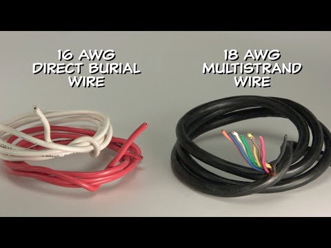 Choosing Sprinkler Wire