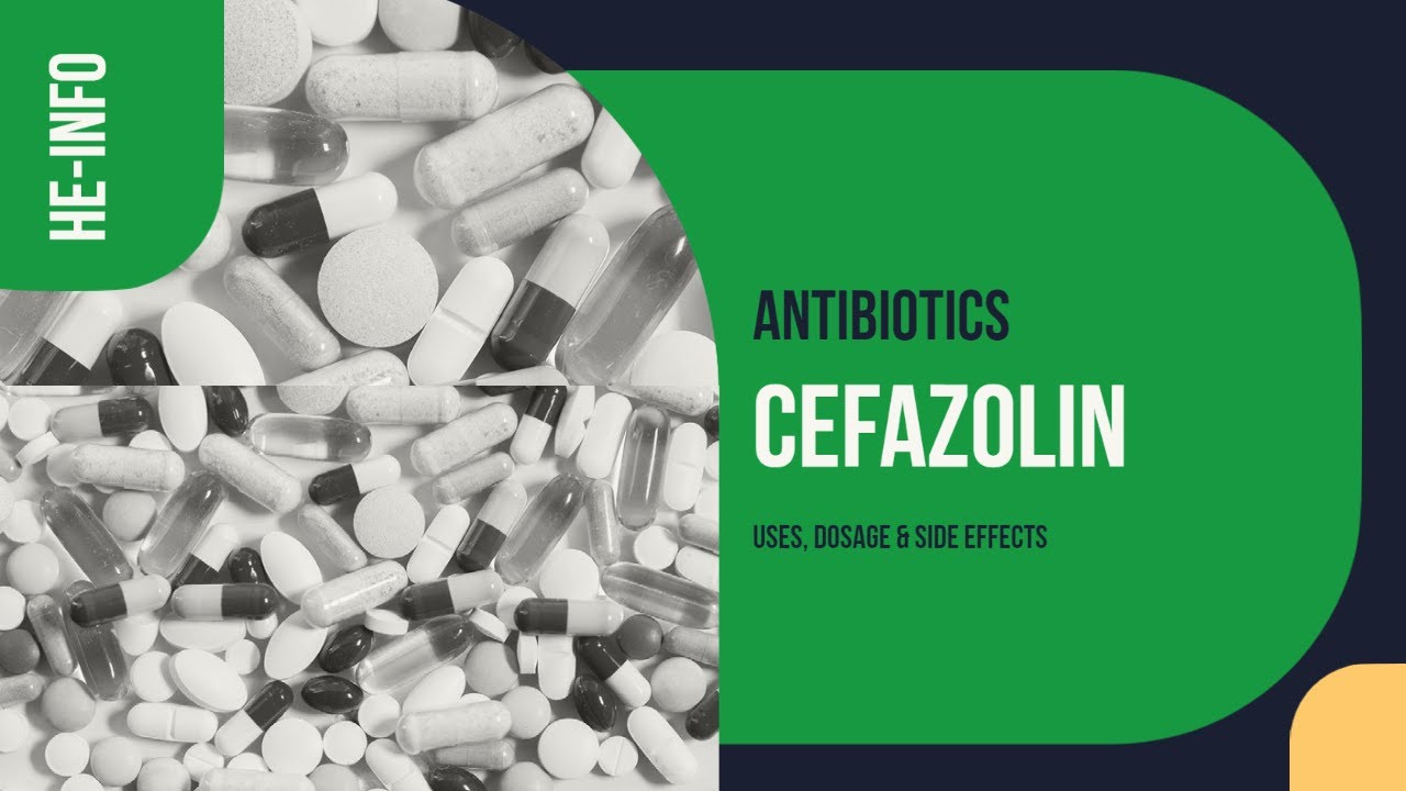 #Cefazolin | Uses, Dosage, Side Effects & Mechanism | Ancef