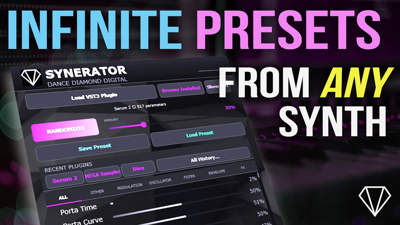 I Built the Plugin I Always Wanted - Synerator VST3 Randomizer