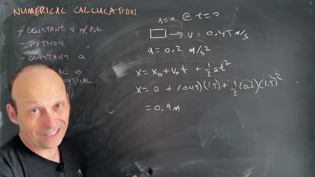 Physics 01: Bonus - Numerical Calculations with Python