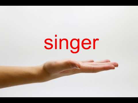 How to Pronounce singer - American English