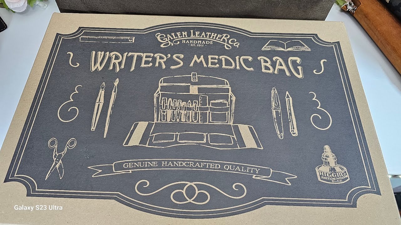XL- Writer's Medic Bag From Galen Leather @galenleather @catwoods5499