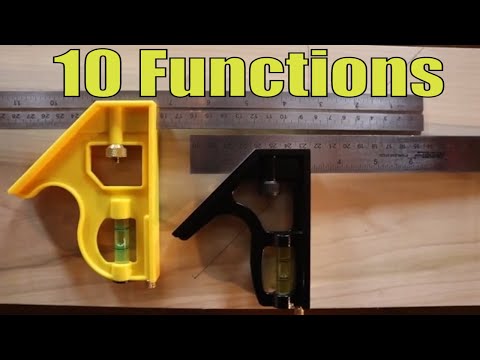 Before You Use A Combination Square Watch This ( All The Uses )