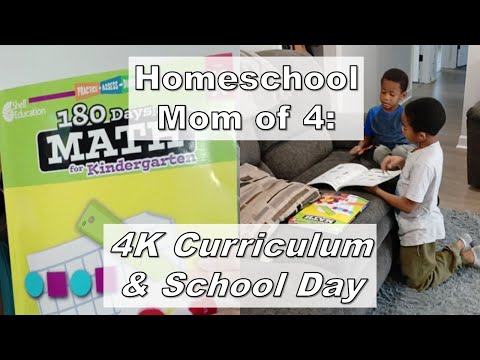 Homeschool Mom of 4: 4K Curriculum & School Day