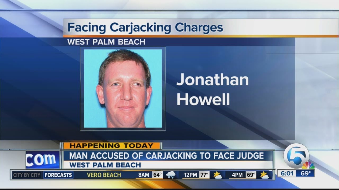 Accused carjacker crashes stolen vehicle
