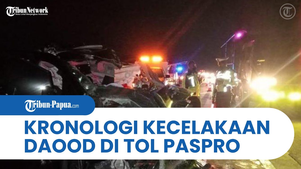 Kronologi Kecelakaan Drummer Grup Musik Debu di Tol Paspro, Daood ...