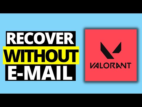 How To Recover Valorant Account Without An Email Address | Riot Games