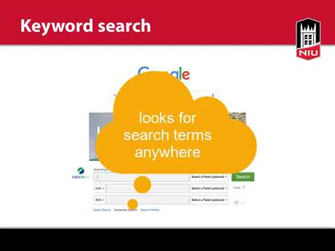 How to Conduct a Basic Search in HuskieSearch