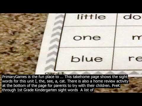 Sight words activities for st grade dolch sight words. the best list of sight words for