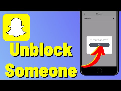 How To Unblock Someone On Snapchat